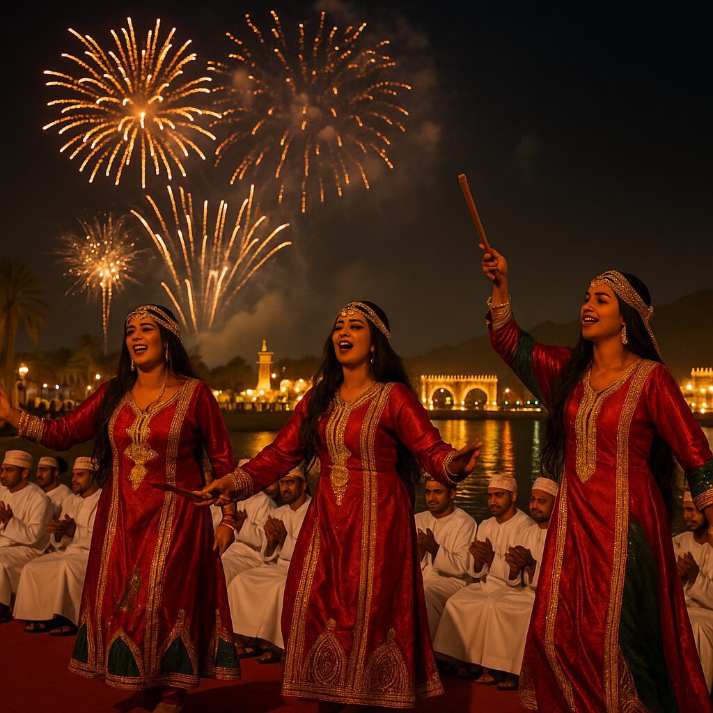 🇴🇲 오만 무스카트 축제 (Muscat Festival) – 사막과 바다가 노래하는 문화의 향연 🌴🎶 - YummyLucky